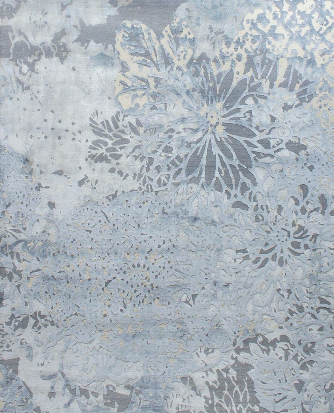 Odyssey in Moss Green Rug - Jenny Jones Rugs